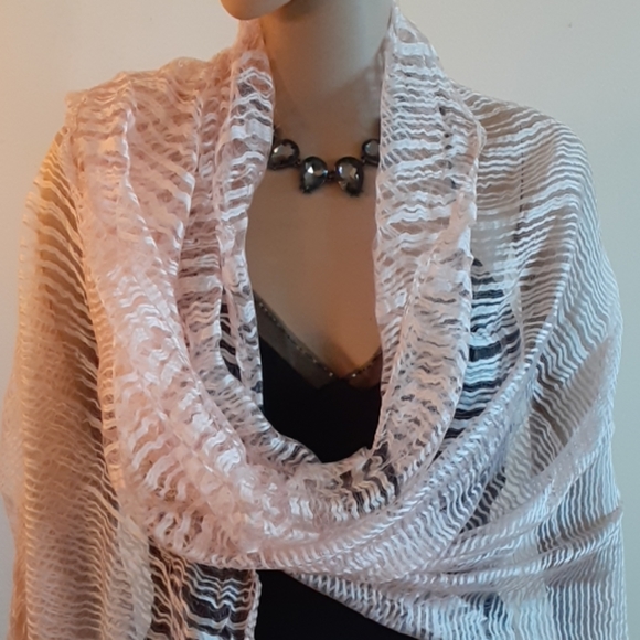 Accessories | New Light Pink Scarf 3285 | Poshmark